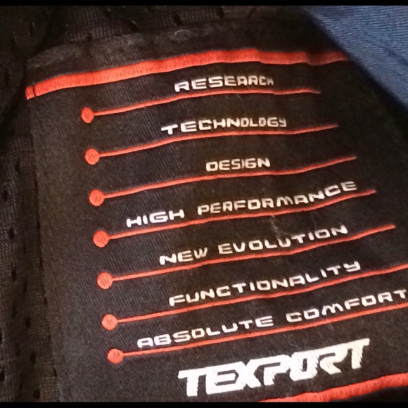 texport | Jackets & Coats | Black On Black Texport Armored Motorcycle ...